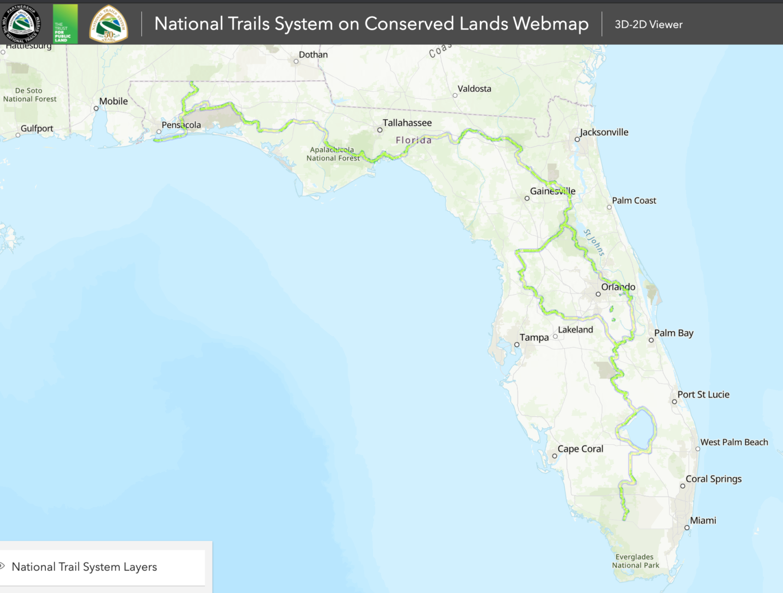 Florida National Scenic Trail | Partnership for the National Trails System