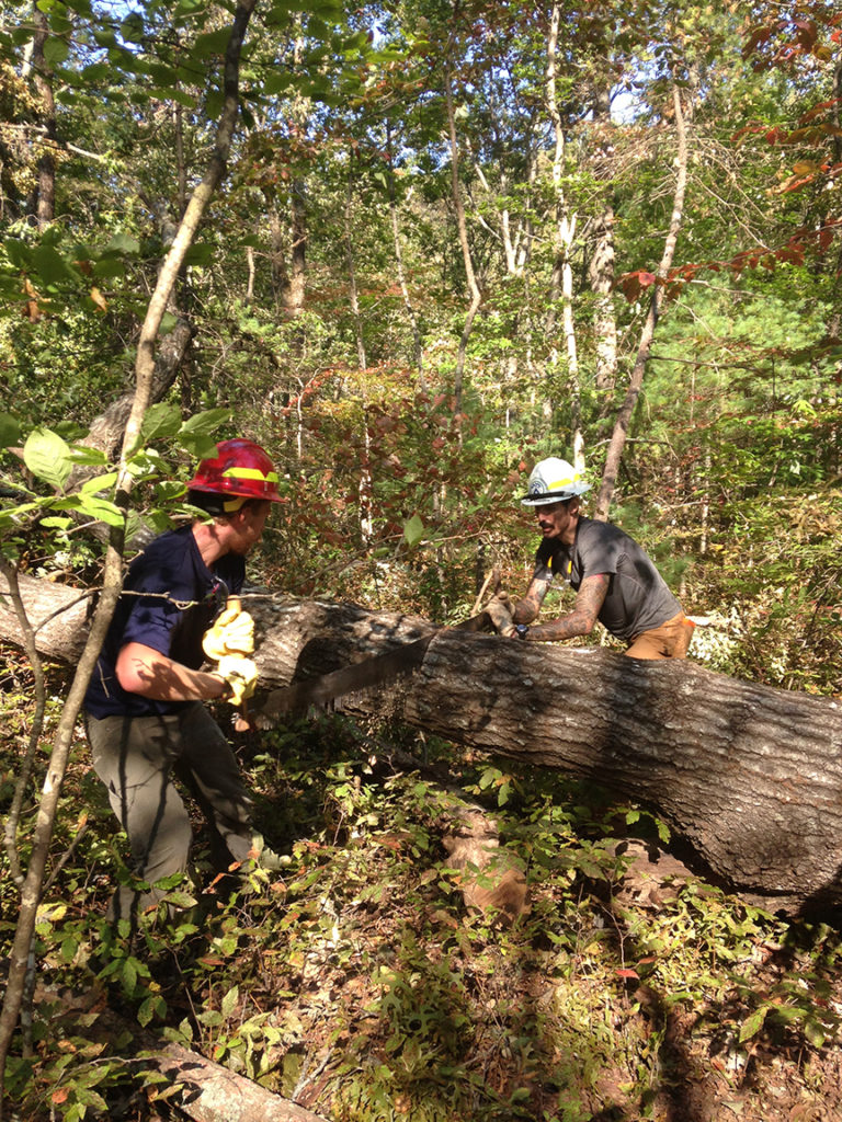 Hurricane Damage Photos from the Appalachian Trail Conservancy ...