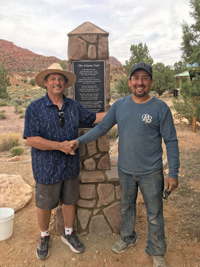 Historic Monument: Obelisk marks Arizona Trail northern terminus ...