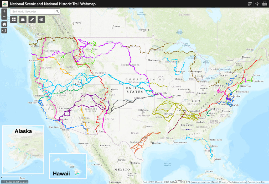 NTS Webmapping Application: A foundation for National Trails System ...