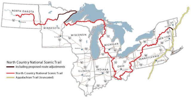 Bringing a vision to life: North Country National Scenic Trail extends ...