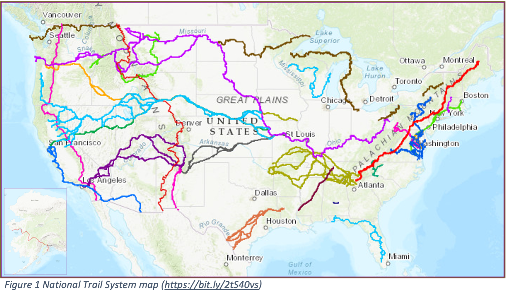 New Federal Trail GIS Schema Template Makes Data Sharing Easier ...