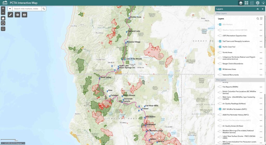 Pacific Crest National Scenic Trail 2021 Highlights | Partnership for ...